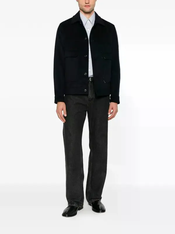 NEW YORK RESIDENT Flap-pocket Buttoned Jacket