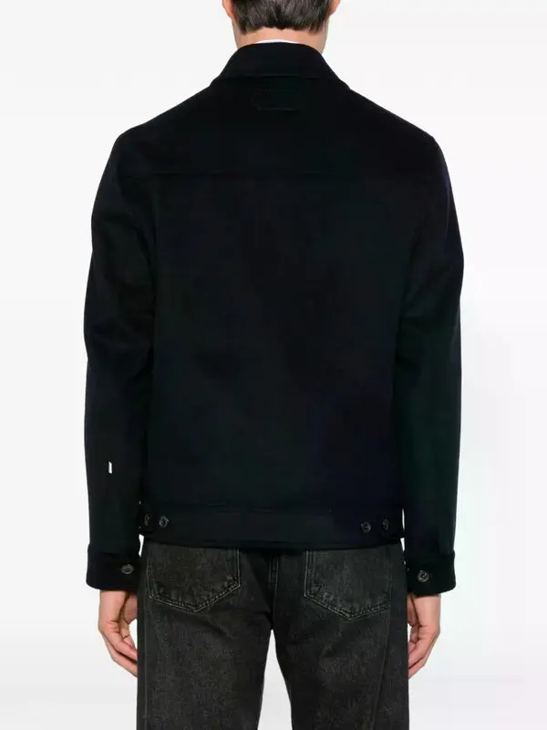 NEW YORK RESIDENT Flap-pocket Buttoned Jacket