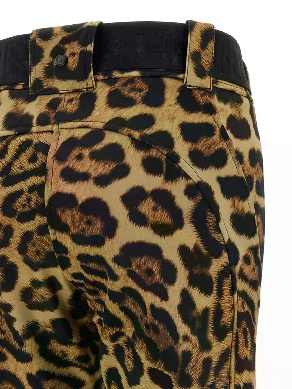 Goldbergh Minou Leopard-print Ski Pants - Neutrals