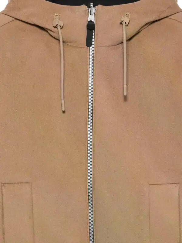 Mackage Hooded Wool Jacket
