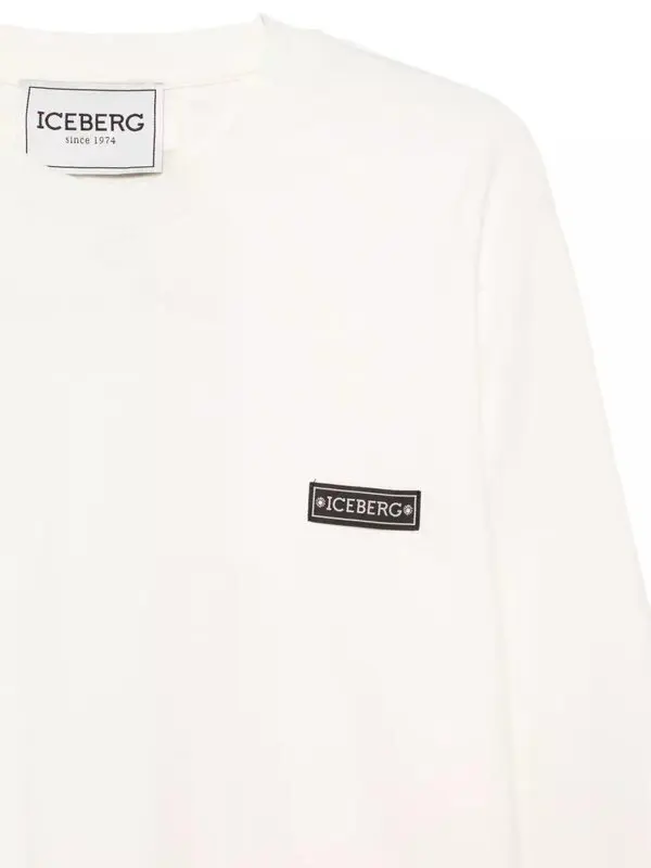 Iceberg Logo-patch Long-sleeve T-shirt