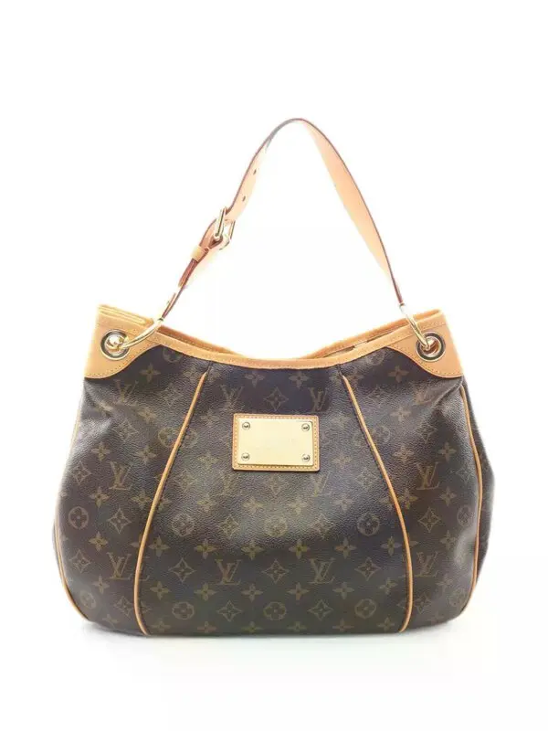 LOUIS VUITTON 2012 Pm Monogram Galliera Tote Bag - Brown