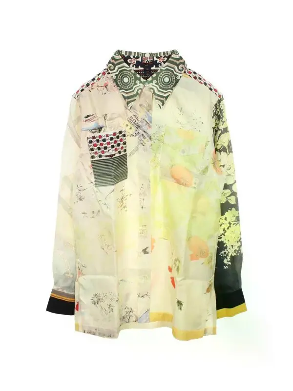 LOUIS VUITTON 2010s All-over Pattern Long-sleeve Shirt