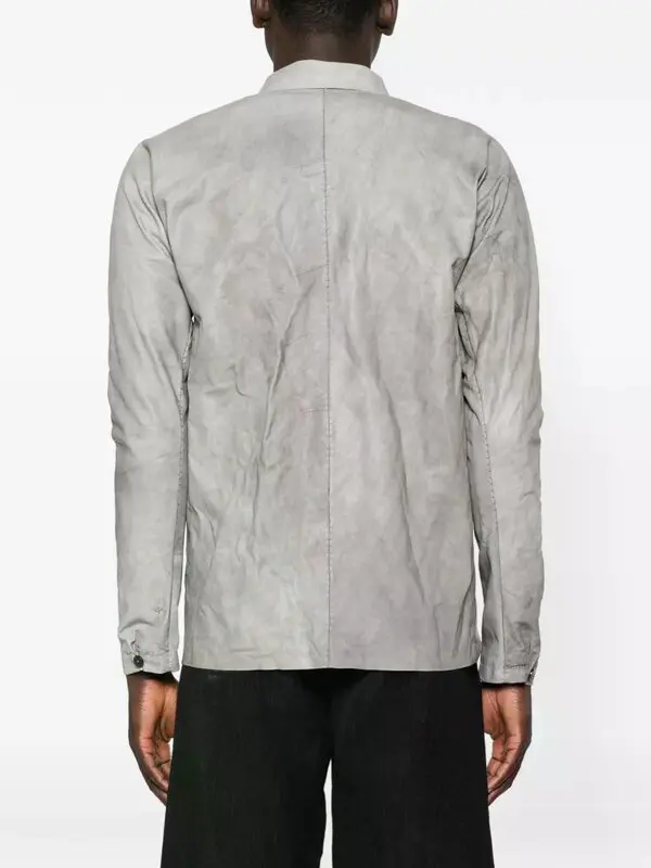MA+ Leather Long-sleeves Shirt