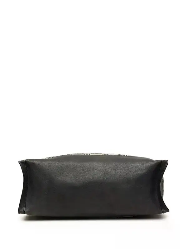 Celine 2009 Macadam Canvas Vertical Tote Bag