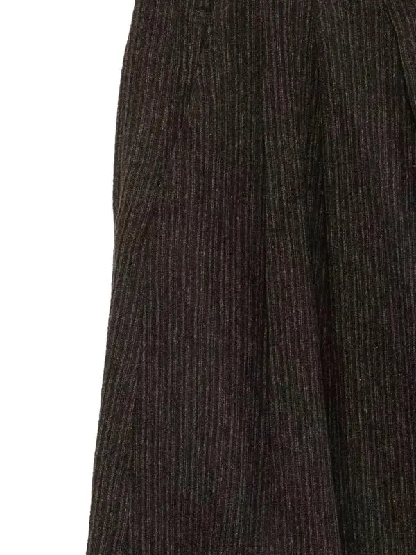 JAN JAN VAN ESSCHE Striped Wide-leg Trousers