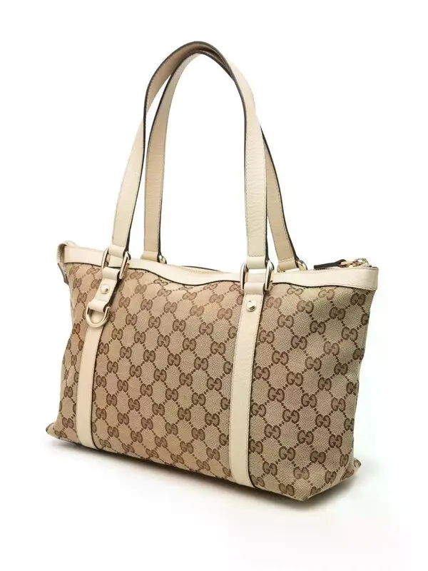 Gucci 2000-2015 Gg Canvas Abbey D Ring Tote Bag