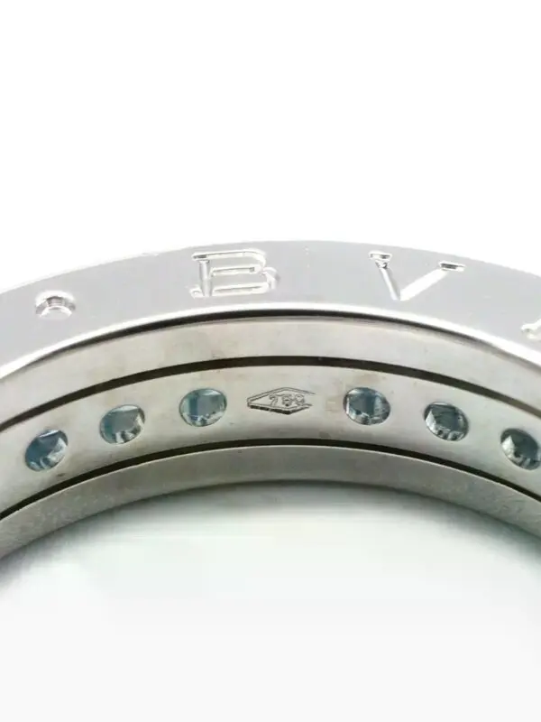 BVLGARI 2010s B-zero1 Blue Topaz Ring