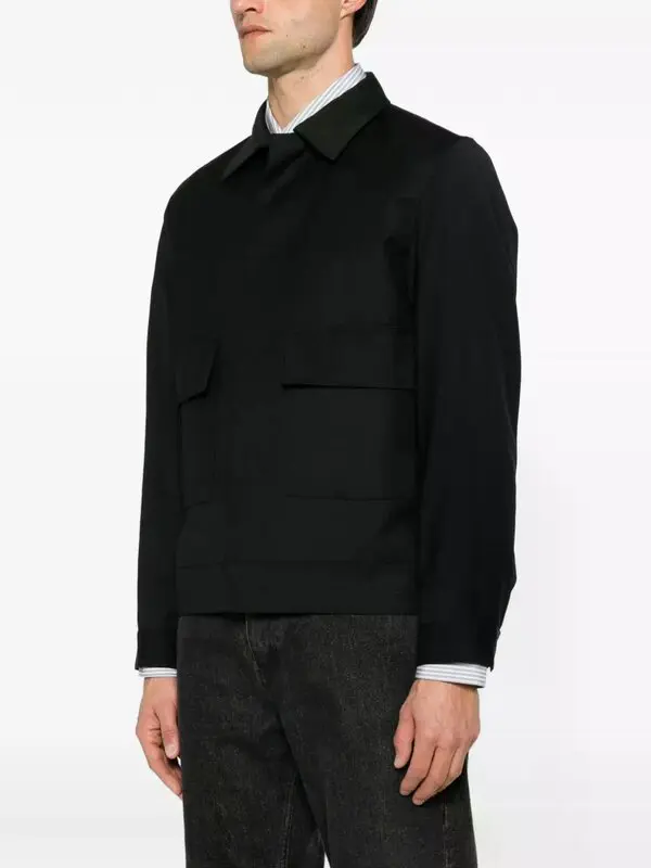 NEW YORK RESIDENT Columbus Flap-pocket Shirt Jacket