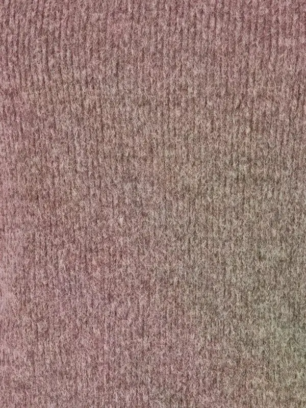 AROVESCIO Ribbed-knit Roll-neck Sweater - Pink