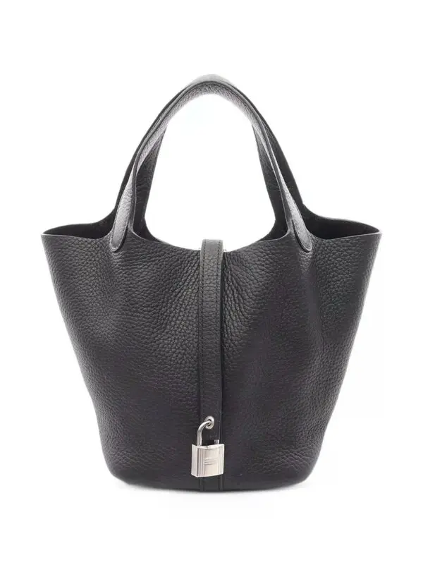 Hermès 2026 Pm Picotan Lock Tote Bag - Black