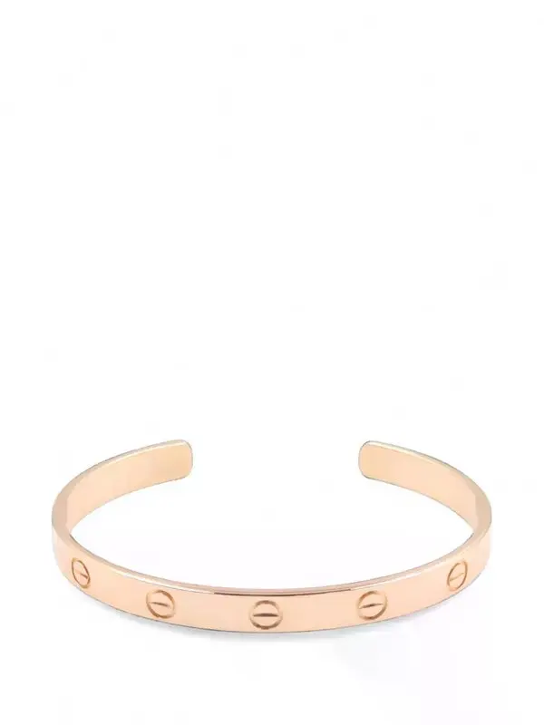 Cartier 2010s Love Open Bracelet - Pink