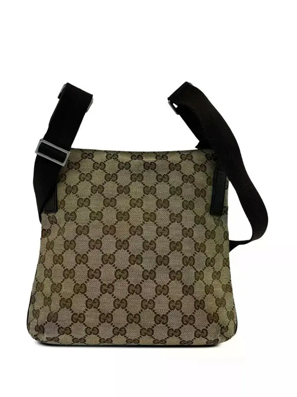 Gucci 2000-2015 Gg Canvas Crossbody Bag - Neutrals