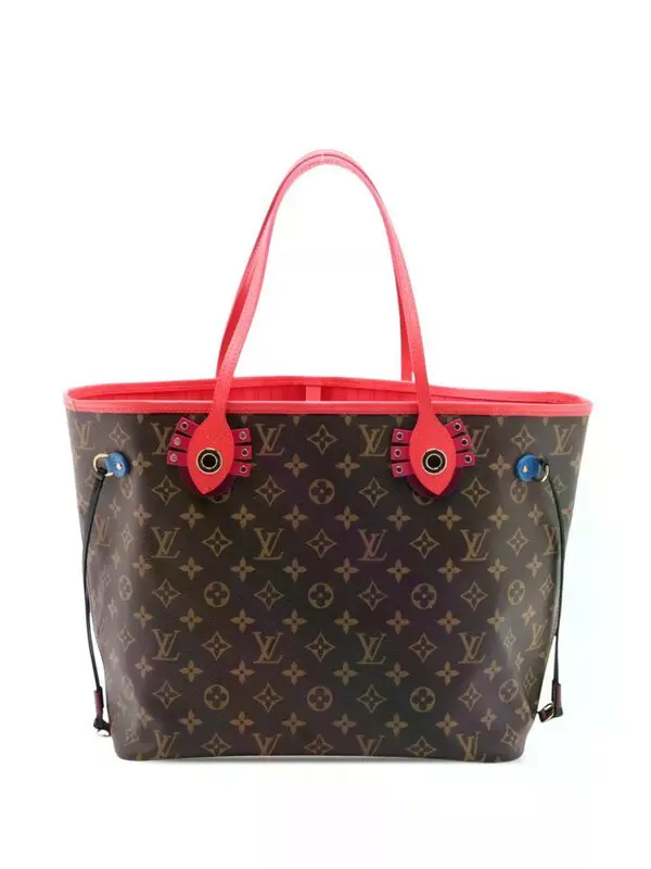 LOUIS VUITTON 2015 Monogram Totem Neo Neverfull Mm Tote Bag