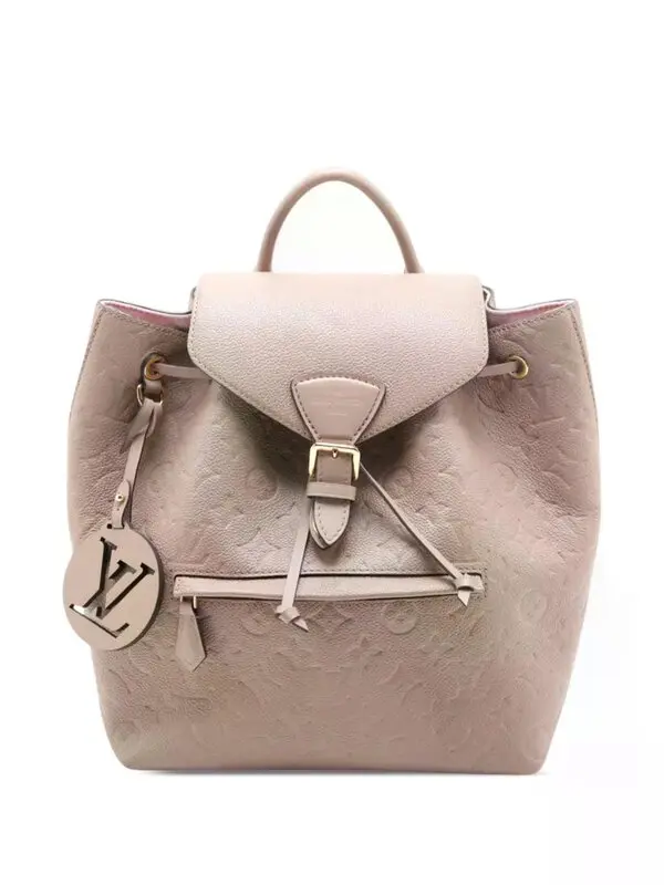 LOUIS VUITTON 2021-2026 Monogram Empreinte Montsouris Pm Backpack - Neutrals