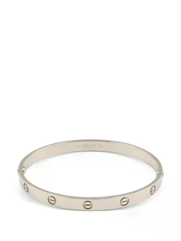 Cartier Love Screw-detail Bracelet - Silver