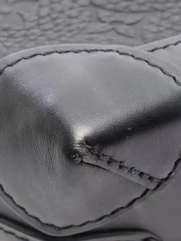 LOUIS VUITTON 2010s Nano Steamer Monogram Taurillon Shoulder Bag