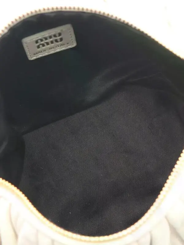 Miu Miu Matelassé Leather Tote Bag