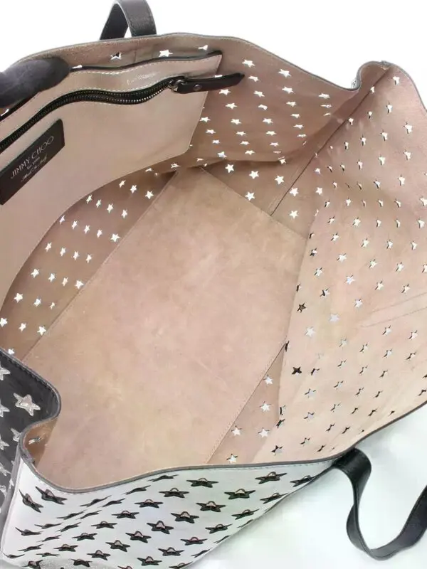 JIMMY CHOO 2000s Pimlico Star-perforated Shoulder Bag