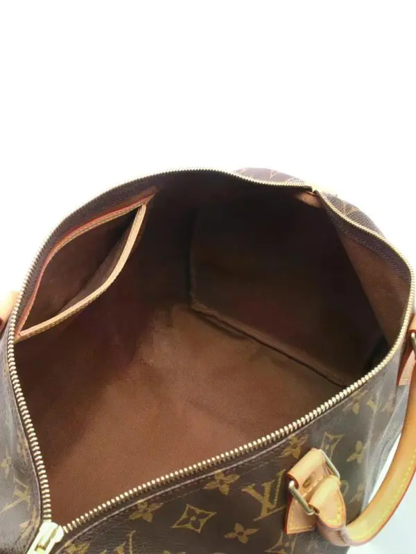 LOUIS VUITTON 2001 430 Speedy Monogram Canvas Tote Bag