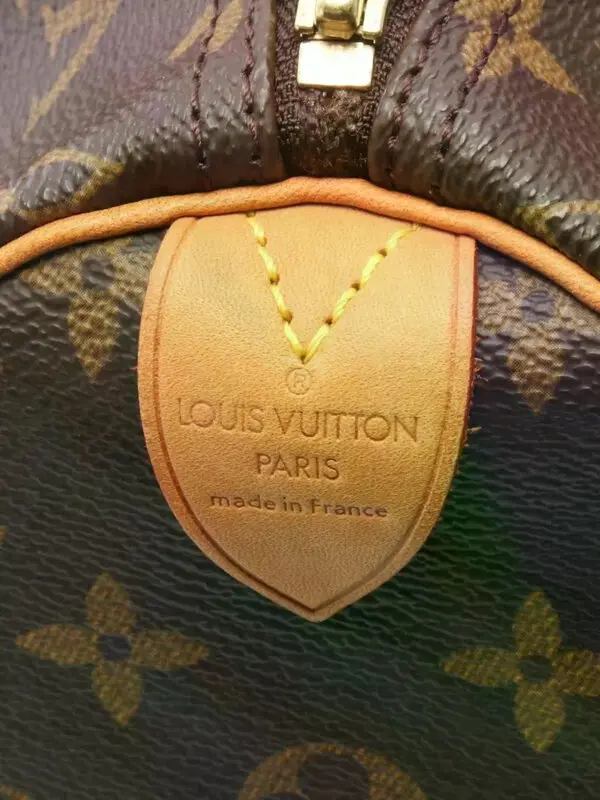 LOUIS VUITTON 2001 430 Speedy Monogram Canvas Tote Bag