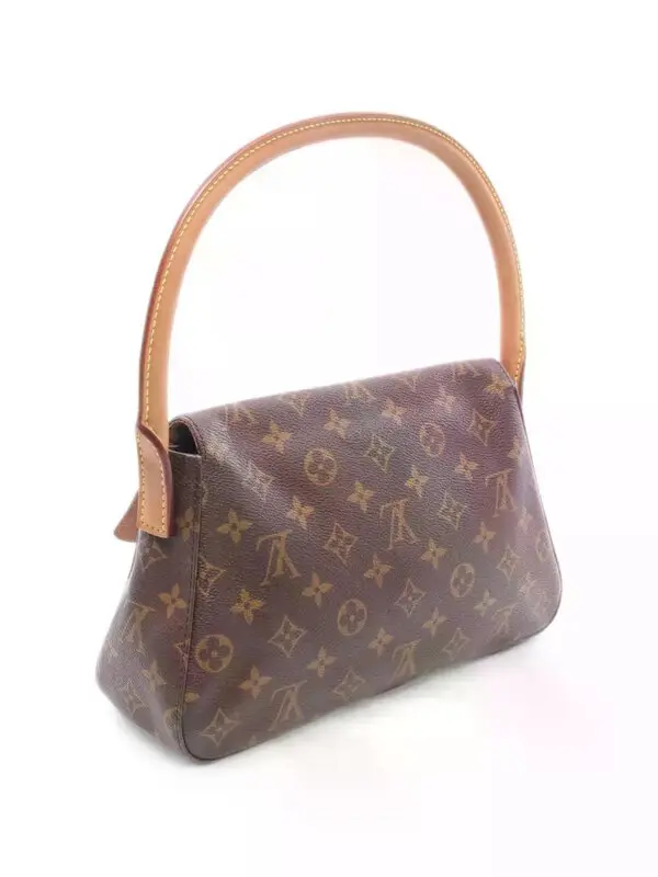 LOUIS VUITTON 2001 Mini Looping Monogram Tote Bag