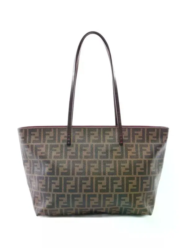 Fendi 2010s Zucca Tote Bag - Brown