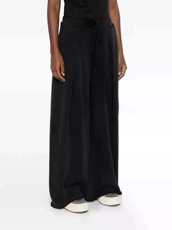 R13 Foldover Pleated Drawstring-waist Trousers