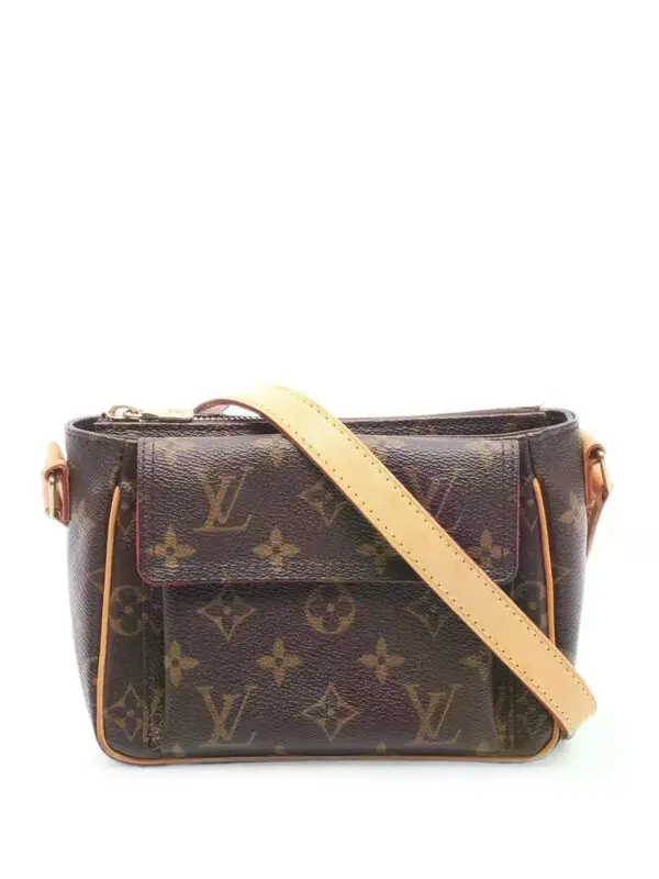 LOUIS VUITTON 2005 Monogram Viva-cite Pm Crossbody Bag - Brown