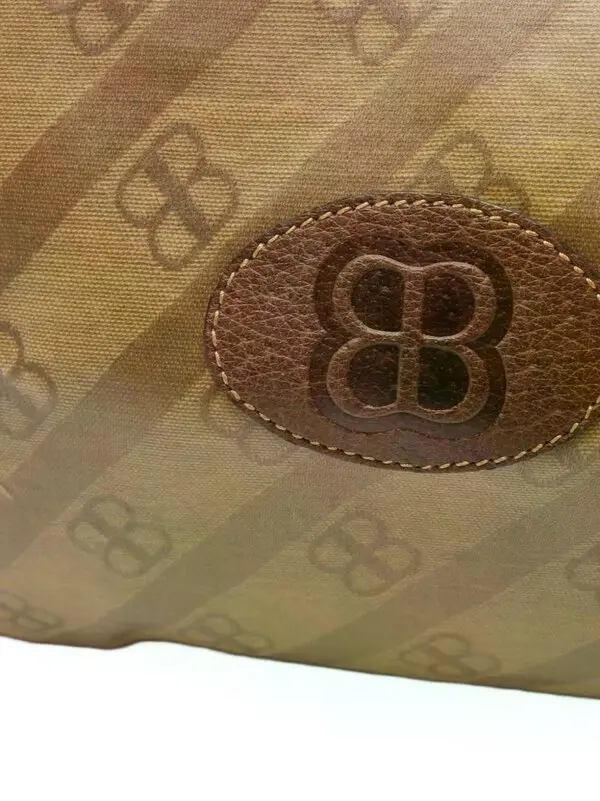 Balenciaga 2000s Mini Bb Monogram Satchel Bag