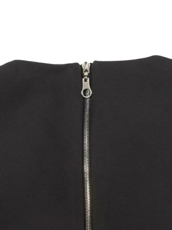 LOUIS VUITTON Button-detail Short-sleeve Dress