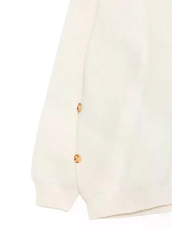 LANEUS Button-fastening V-neck Cardigan