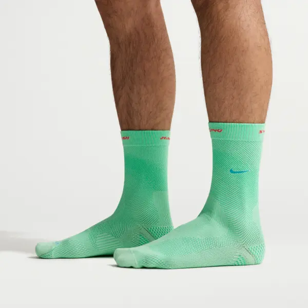 Nike Run Lightweight Running Crew Socks - Green