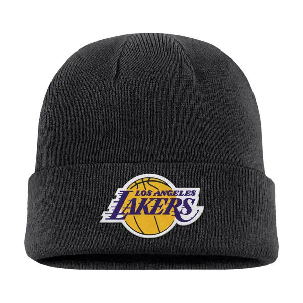 Nike La Lakers Peak Hardwood Classics Beanie - Black