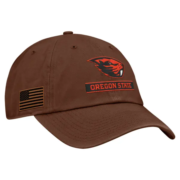 Nike Oregon State Beavers Military Appreciation College Club Cap - Brown
