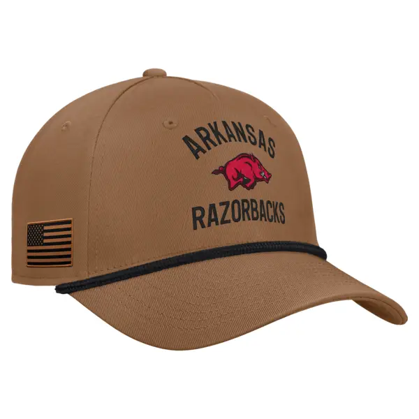 Nike Arkansas 2026 Military Appreciation Rope Rise College Adjustable Hat