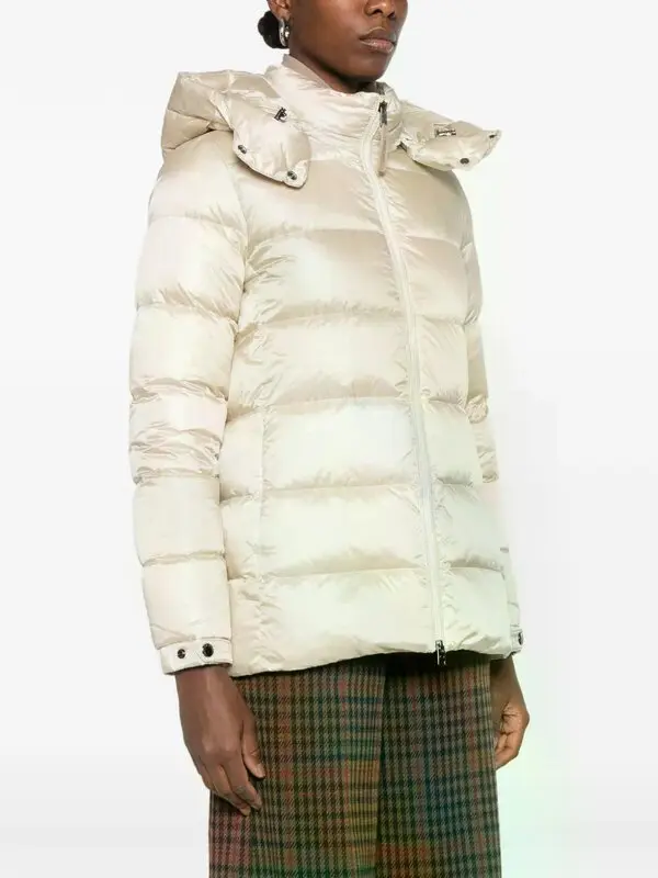 Woolrich Liquid Hooded Quilted Parka Jacket