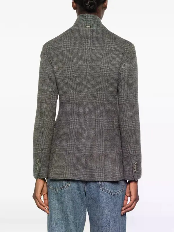 Fedeli Prince Of Wales Check Jacket