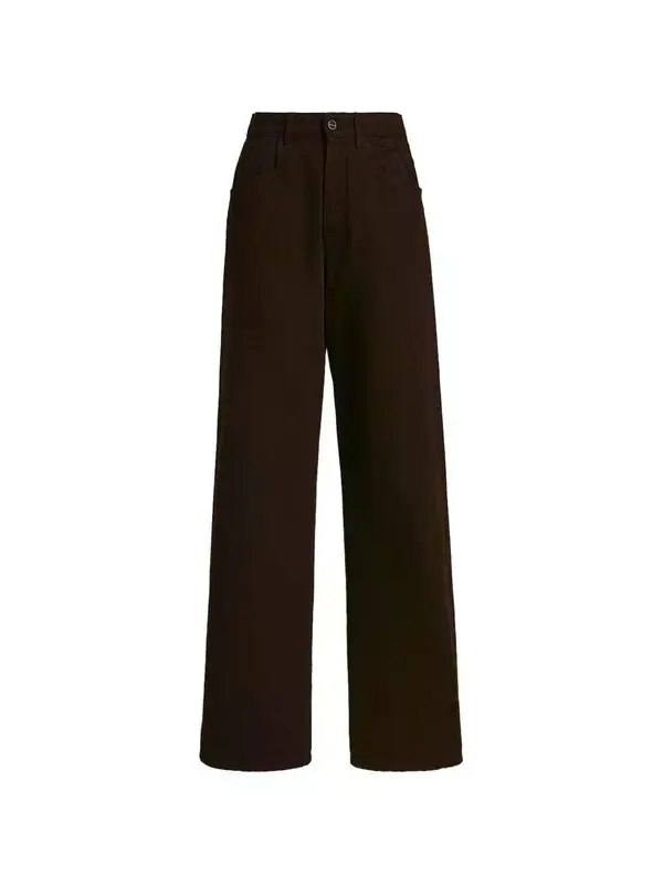 Kiton Straight-leg Jeans - Brown