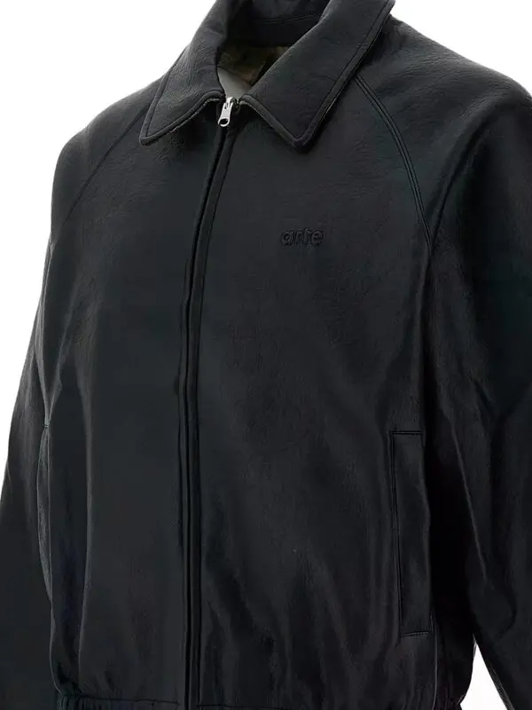 ARTE ANTWERP Logo-embroidered Reversible Jacket
