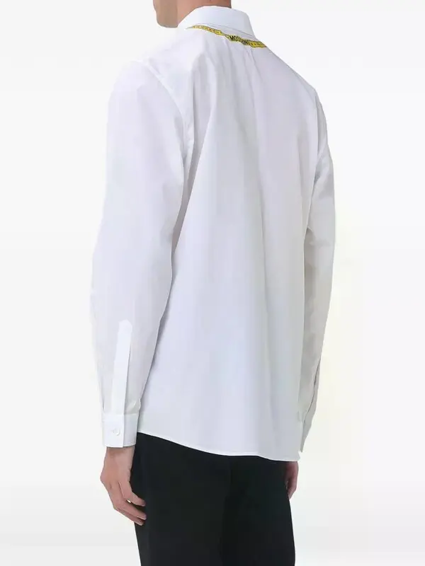 Moschino Measuring-tape Print Button-down Shirt