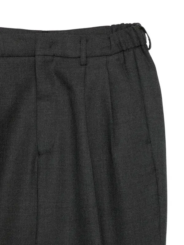 BE ABLE Pleated Elasticated-waistband Trousers