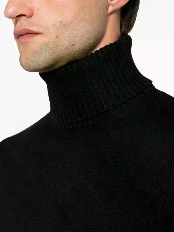 JEORDIE'S Ribbed-knit Roll-neck Sweater