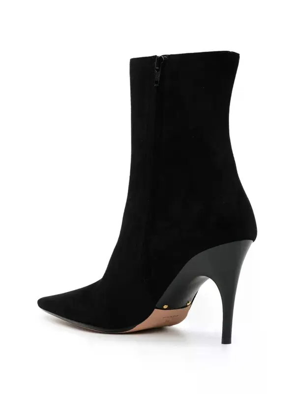 Balenciaga Bb Logo Ankle Boots