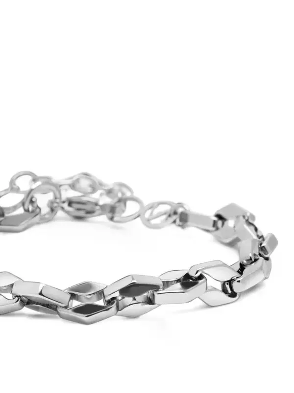 NIALAYA JEWELRY Geometric-link Bracelet