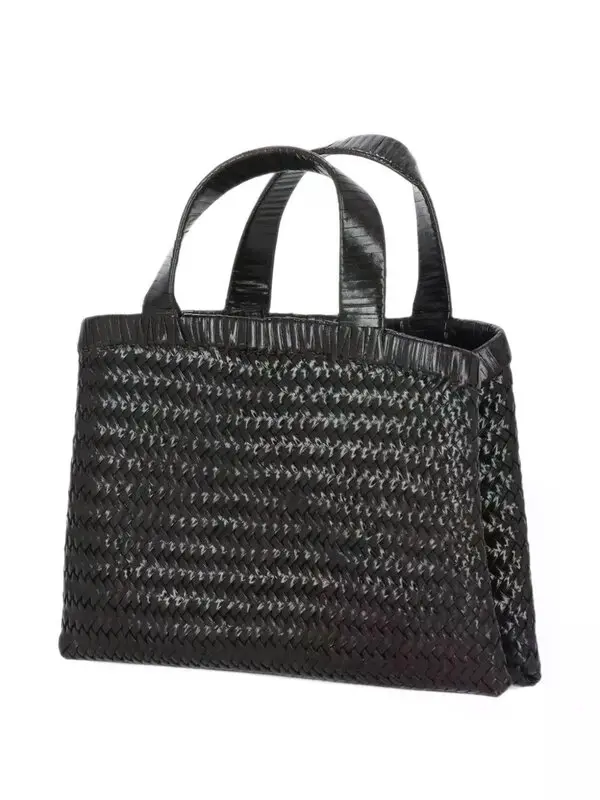 BULLY Braided Leather Shoulder Bag