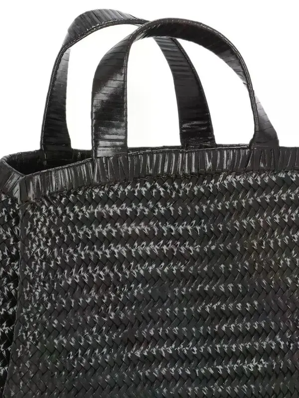 BULLY Braided Leather Shoulder Bag