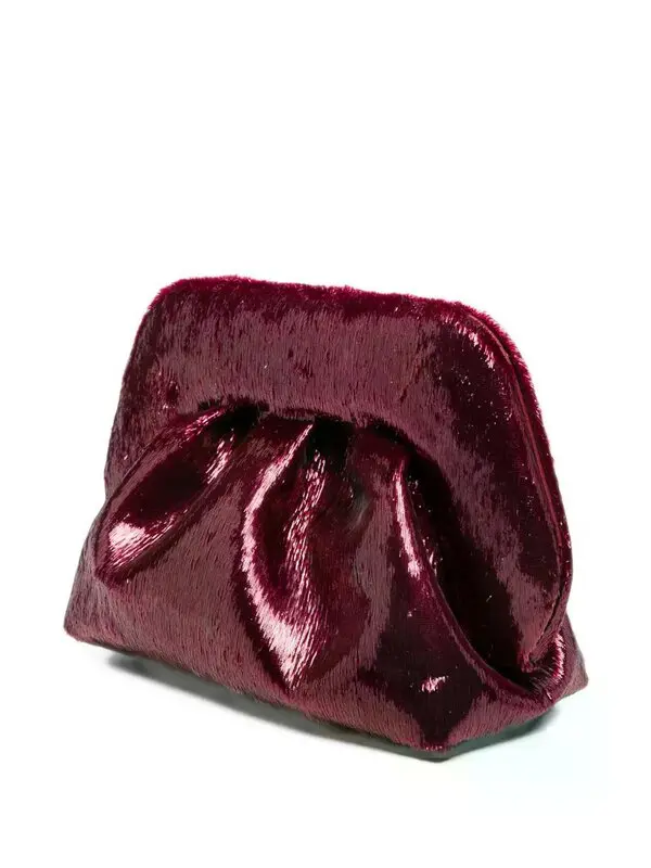 THEMOIRE Small Bios Sequin-embellished Clutch Bag