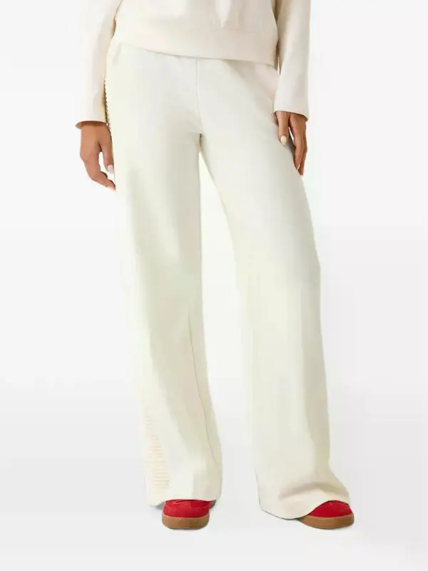 Guess Dora Wide-leg Trousers - Neutrals