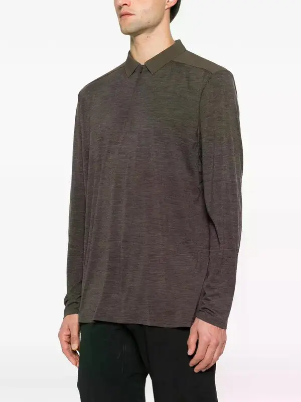 Veilance Zip-fastening Long-sleeve Polo Shirt